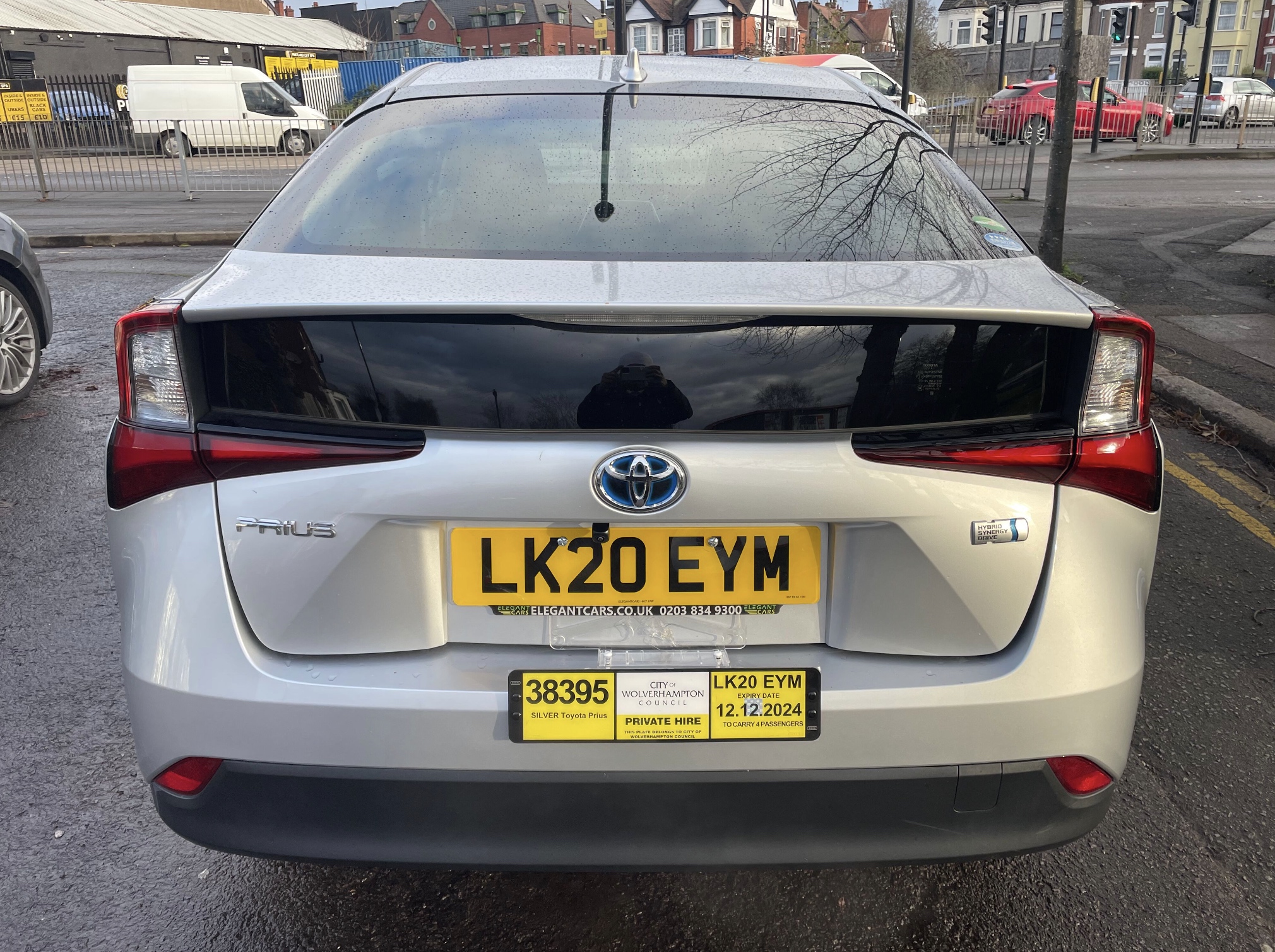 TOYOTA PRIUS HYBRID LK20EYM – WOLVERHAMPTON PLATES CAR HIRE - Elegant ...